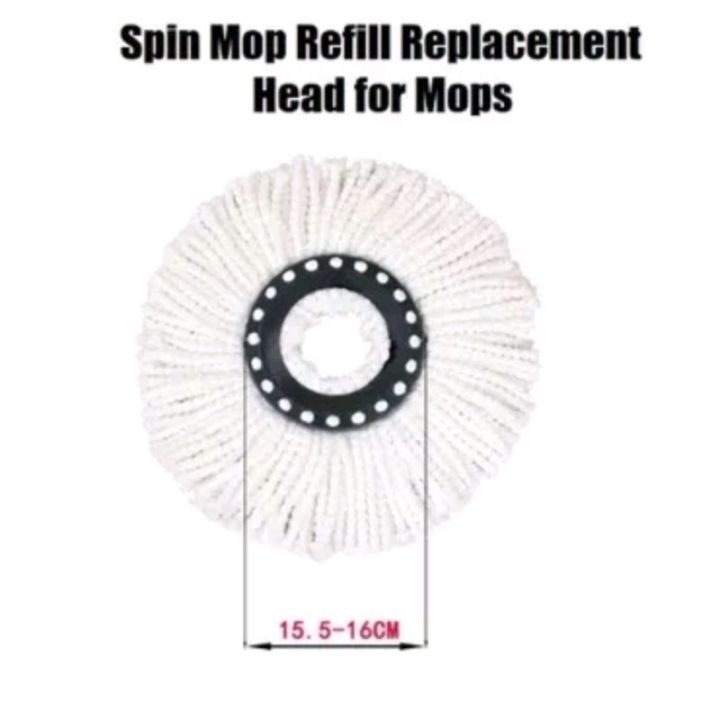 Refill Magic Spin Mop Microfiber Mop Heads Multipurpose Mop Cloth 1pc ...