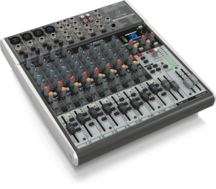 Behringer Xenyx X1622USB Premium 16-Input 2/2 Bus Mixer with Xenyx Mic ...