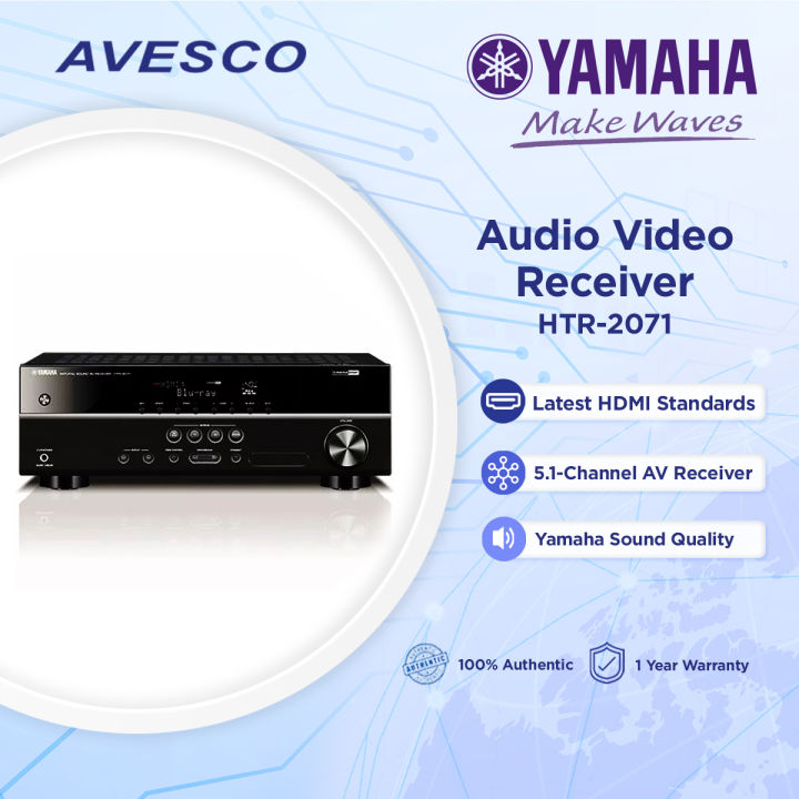 Yamaha | Audio Video Receiver | HTR-2071 | 5.1 Channel Home Theater ...