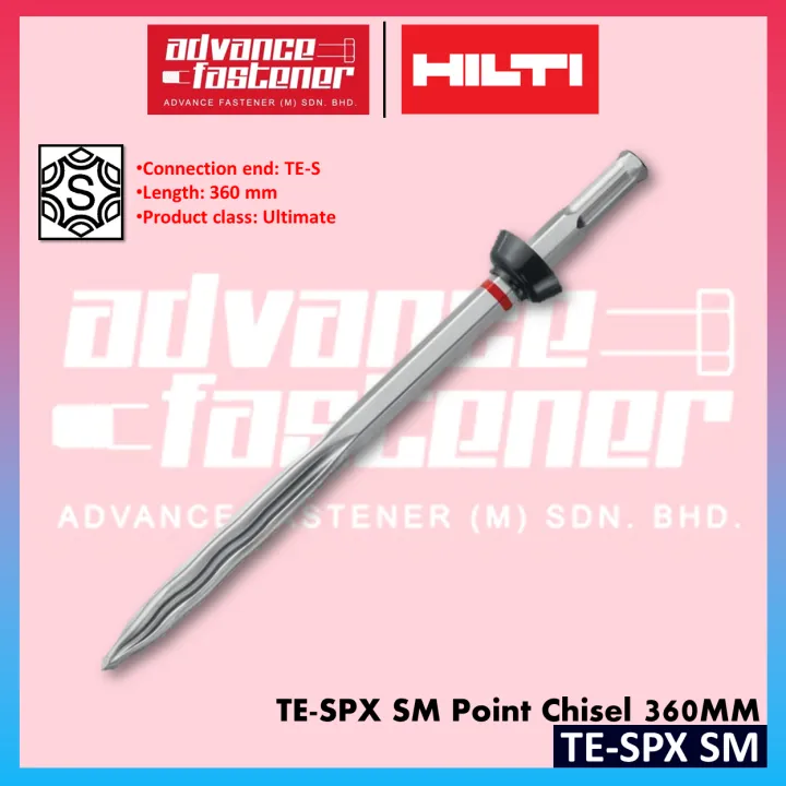 HILTI TE-SX SM 36 / TE-SPX SM Point Chisel 36 360MM 2341237 | Lazada