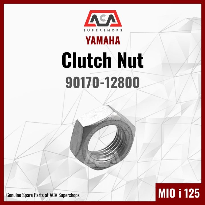MIOI125 CLUTCH NUT (90170-12800 ) YAMAHA GENUINE PARTS | Lazada PH