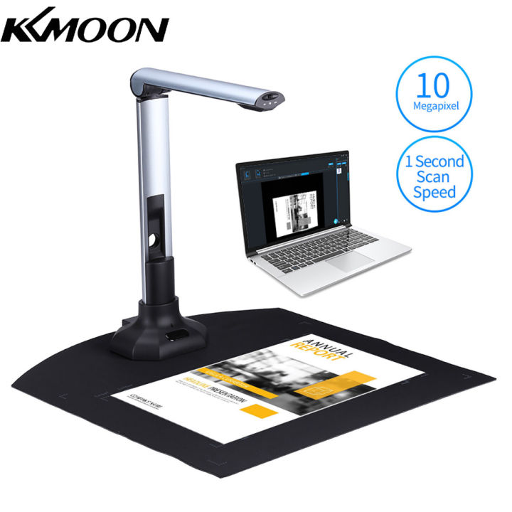 KKmoon BK52 Portable Book & Document Camera Scanner Capture Size A3 HD ...