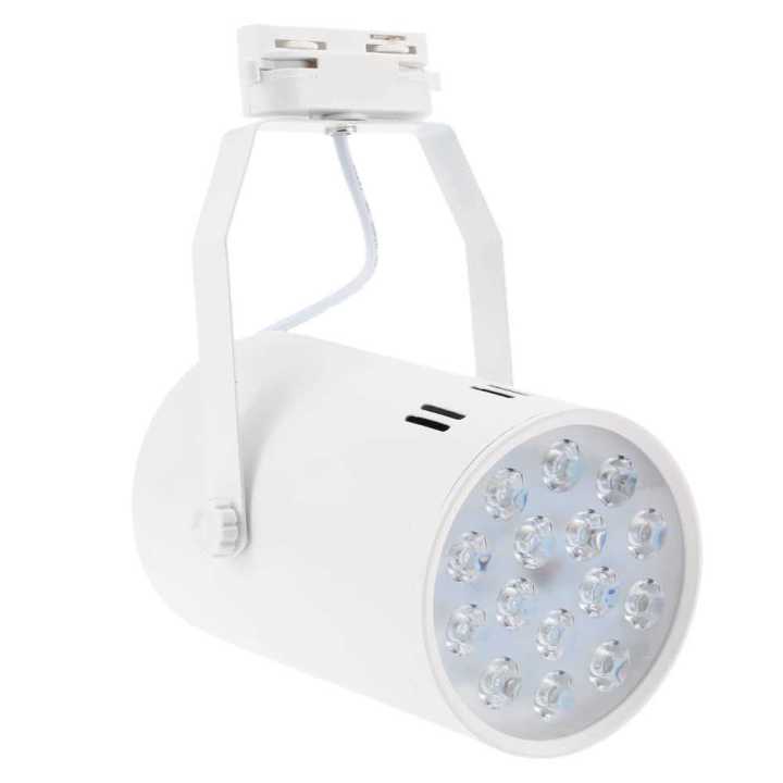 15W LED Track Rail Light Spotlight Adjustable for Mall Exhibition ...