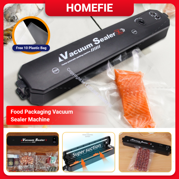 Smart Vacuum Sealer Machine Food Packaging Automatic Embossed Plastic ...