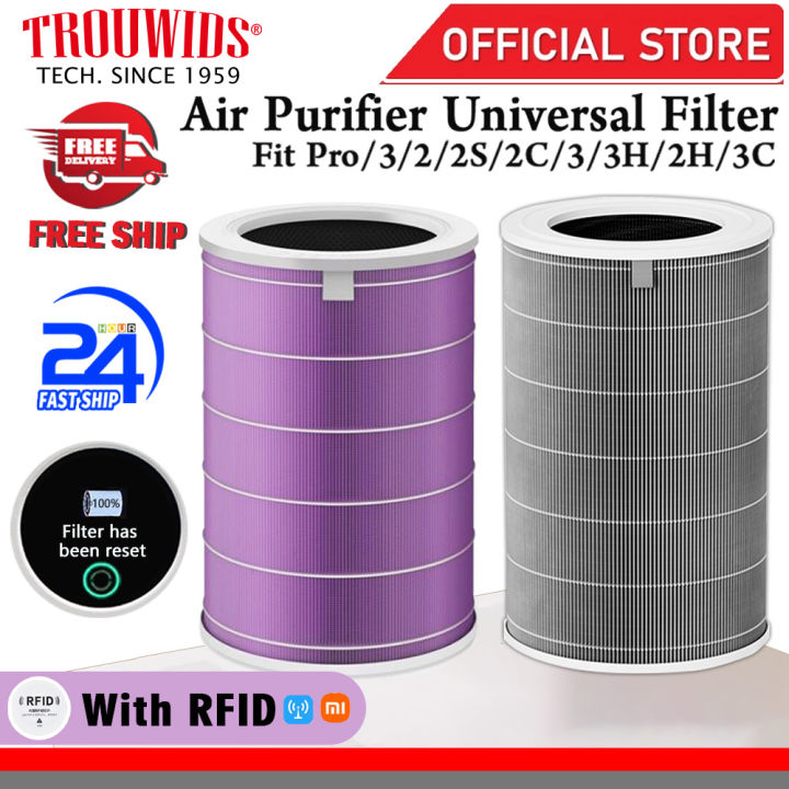 (มี RFID)ไส้กรอง สำหรับ XiaoMi Air Purifier Filter ไส้กรองอากาศ Xiaomi ...