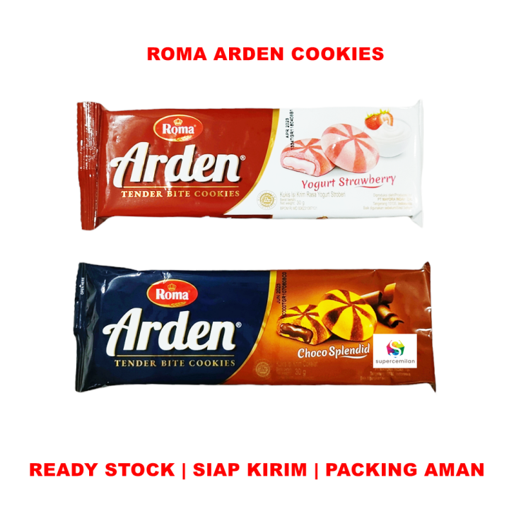 Roma Arden Choco / Strawberry Cookies 30 Gram ECERAN | Lazada Indonesia