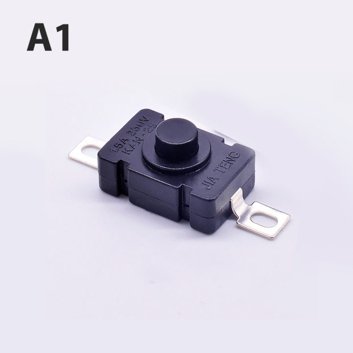 YANGJT 5pcs KAN-28 1.5A250V Flashlight Switches Self Locking SMD Push ...
