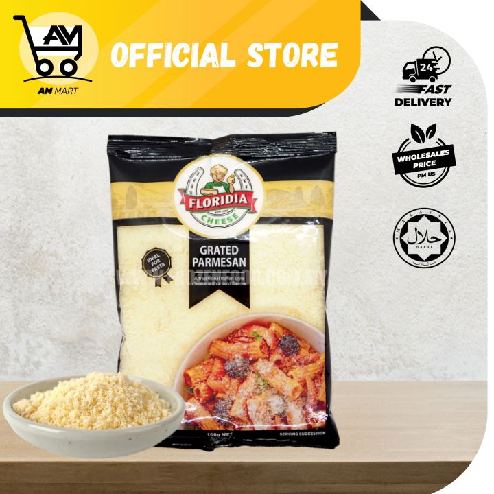 🌙RAYA SALE Floridia Cheese Grated Parmesan #100g #250g #500g #1kg ...