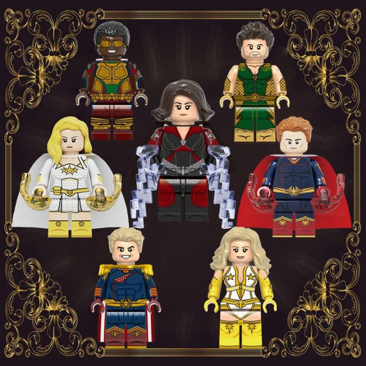 The Boys Homelander Queen Maeve Billy Butcher TV Movie Minifigures ...
