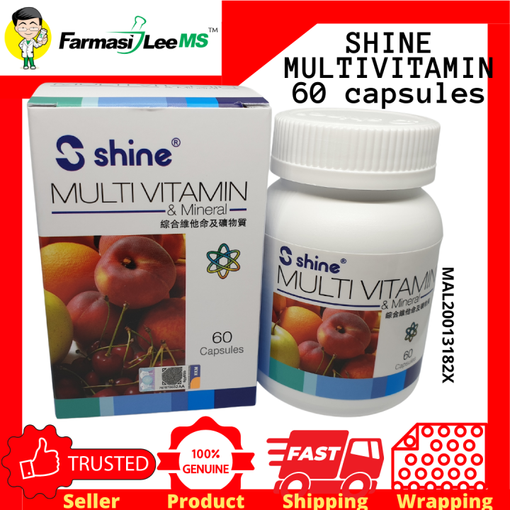 Shine Multivitamin & Mineral 60s (Exp 09/2028) | Lazada