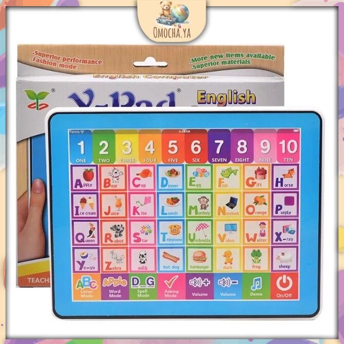 Mini Tablet Pad Educational learning toy Kids early learning mini pad y ...