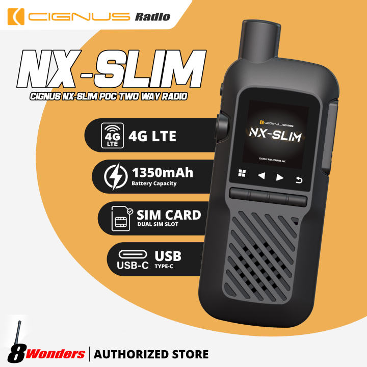 CIGNUS NX SLIM 2025 PoC Radio | Lazada PH