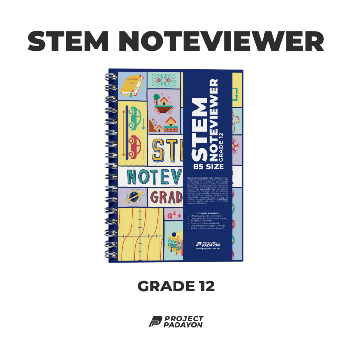 Grade 12 - STEM Noteviewer - Project Padayon | Lazada PH