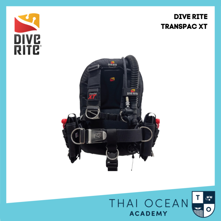 (ผ่อน 0%) Dive Rite Transpac XT BCD Set 25lb | Lazada.co.th