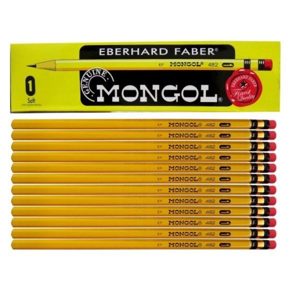 Mongol Pencil 1,2,&3 Eberhard Faber Writing/Drawing Essentials 3box (12pcs/box) | Lazada PH