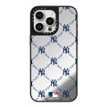 CASETiFY x MLB Pattern Shockproof Mirror with MagSafe Case for iPhone 16 Pro Max / iPhone 15 Pro ...