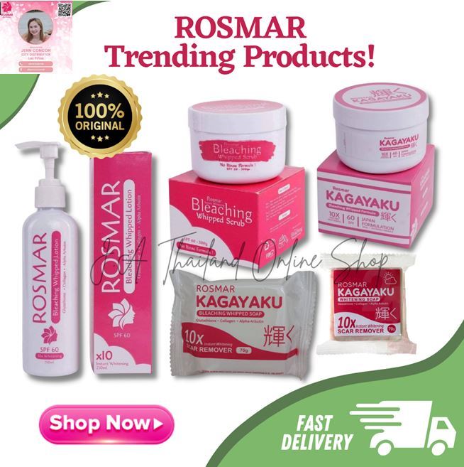 KAGAYAKU SOAP ROSMAR ORIGINAL ROSMAR REJUVENATING SET ROSMAR LOTION ...