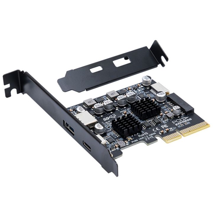 PCI-Express 4X to USB 3.2 Gen 20Gbps USB PCIE Card Type C Adapter 20GB ...