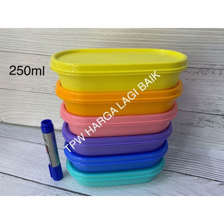 Tupperware Oval Keeper / Midi Treasure Set - 250ml | Lazada