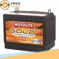 Motolite Gold DIN66 LN3 Maintenance Free Car Battery (21mos warranty ...