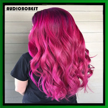 Midnight Pink Hair Dusty Pink Hair Color 0.65 RV Pure Pink Permanent ...