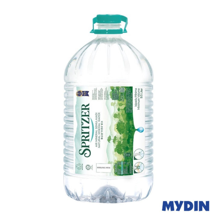 Spritzer Natural Mineral Water (9.5 L) | Lazada