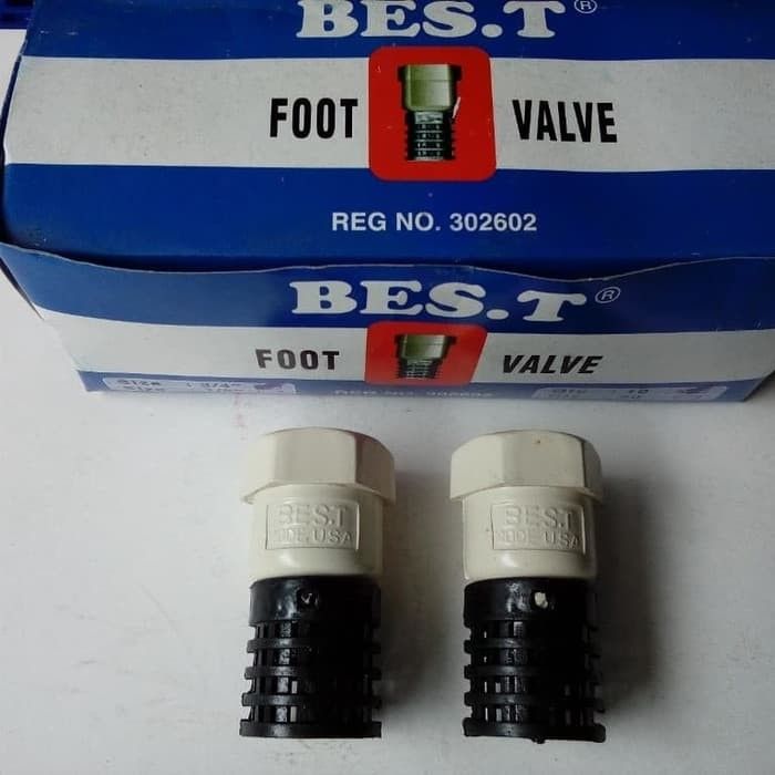 BMS - Tusen Klep PVC 3/4" Best / Foot Klep / Foot Valve | Lazada Indonesia