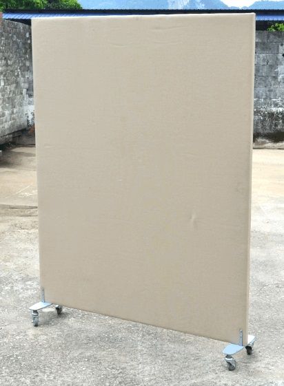Free standing partition with castor, size 150H x 150W cm OR 5ft x 5ft ...