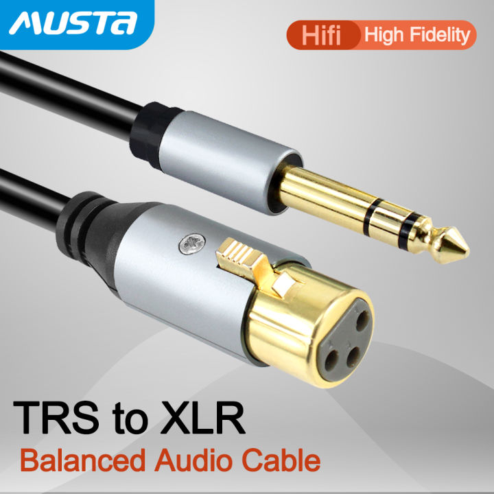 6.35mm Jack to XLR Cable Male to Female audio cable (1-20m)Male Pl to ...