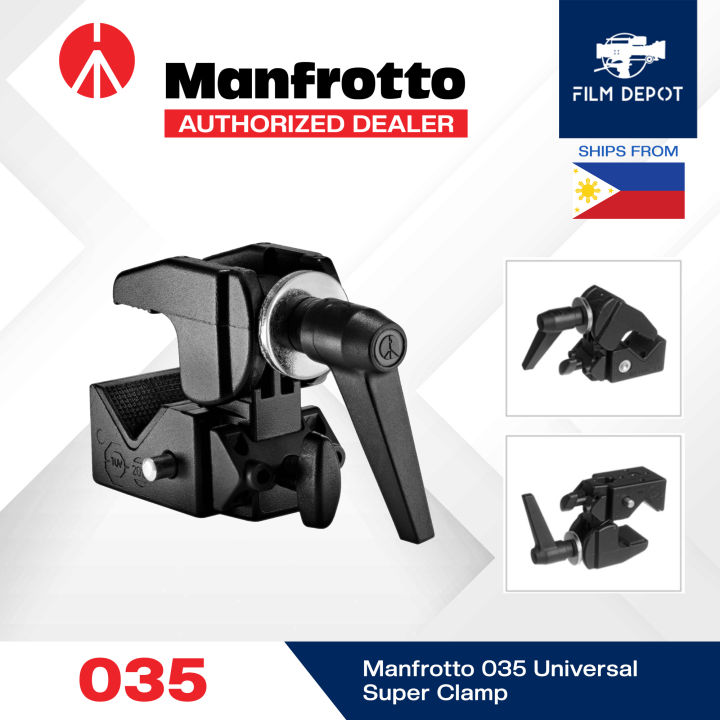 Manfrotto 035 Universal Super Clamp | Manfrotto Superclamp | Manfrotto ...