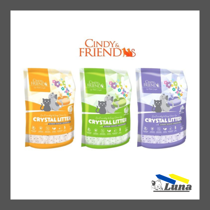 NEW ARRIVE !! Cindy & Friend || Cindy and Friends Crystal Litter - 5 ...