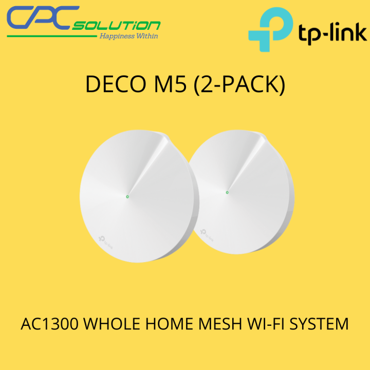 TP-Link Deco M5(2-Pack) 3 Years Warranty | Lazada Singapore