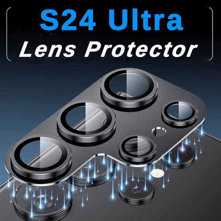 Samsung S24 Ultra Camera Protector,Premium Full Coverage Aluminum Alloy ...