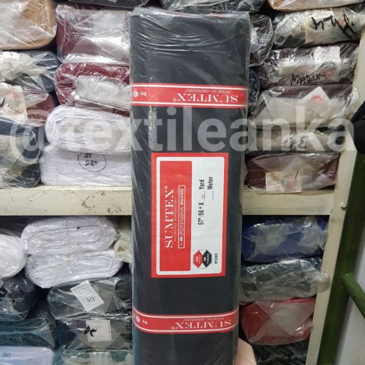 Kain Potensha #6000 Istex Sumtex Bahan Seragam Rok Celana Sekolahan ...