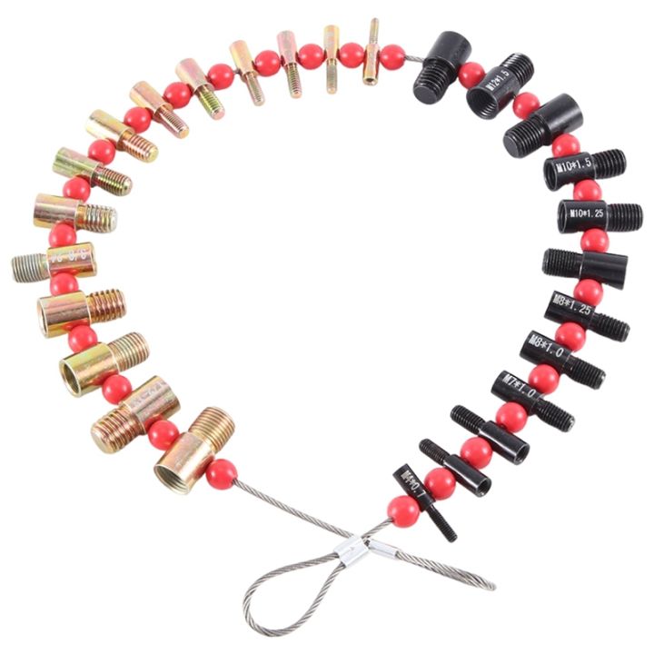 【Shop Now and Save】 Nut Bolt Thread Checker 26 Set-14 Inch 12 Metric ...