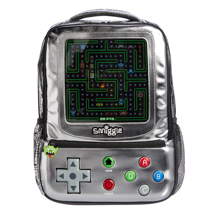 Smiggle Game Over Backpack/Bag Abu-Abu. | Lazada Indonesia