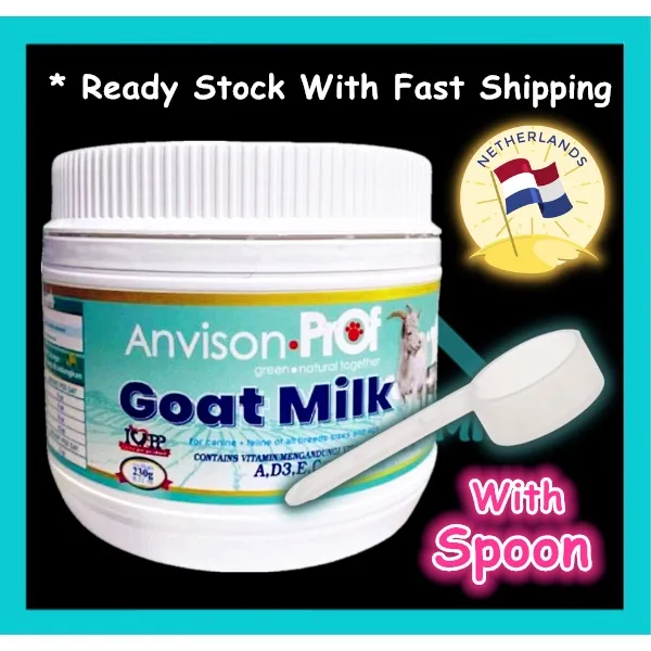 Anvison Prof Goat Milk For Cat & Kitten & Puppy & Dog 230g 300g Susu ...