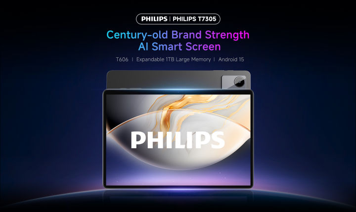 Philips Tab T7305 WIFI 4GB+128GB 10.1 inch Eye Comfort Dolby Atmos ...