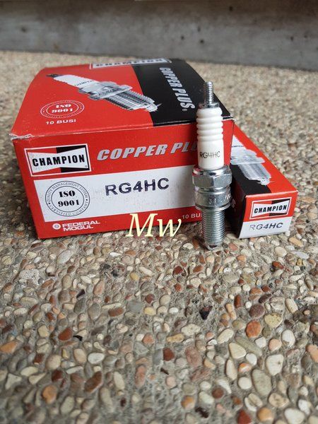 Busi Champion RG4HC ( satuan ) | Lazada Indonesia