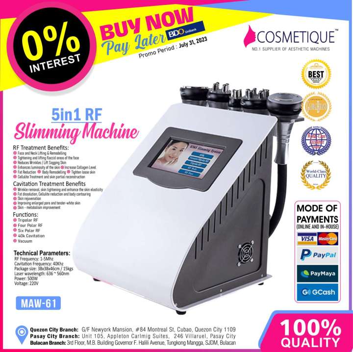 5IN1 RF Slimming Machine | Lazada PH