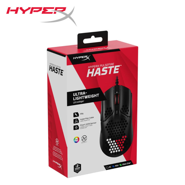 HP HyperX Pulsefire Haste Wireless/Wired Gaming Mouse | Lazada