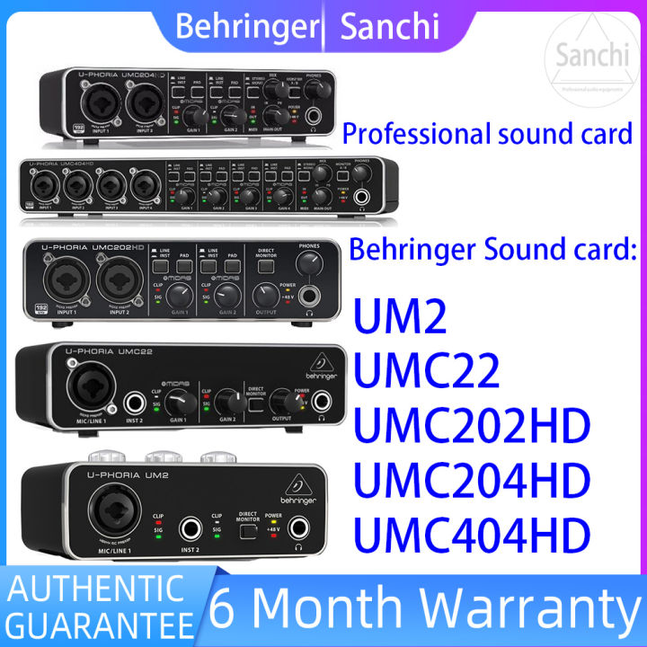 【Ship From the Philippines】Sanchi Authentic Behringer UM2 / UMC22 ...