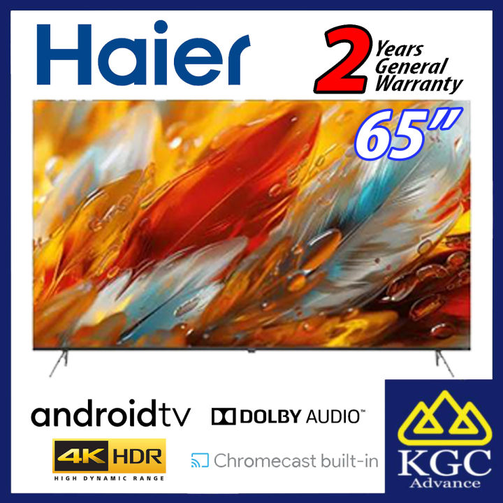 Haier 65" / 55" 4K HDR UHD Android HQLED TV H65S75EUG / H55S75EUG [Free ...