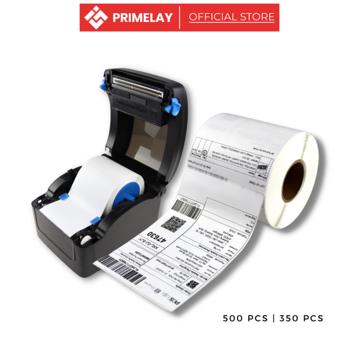 [100X150MM] AWB STICKER | A6 AIRWAY BILL STICKER | SHIPPING LABEL ROLL ...