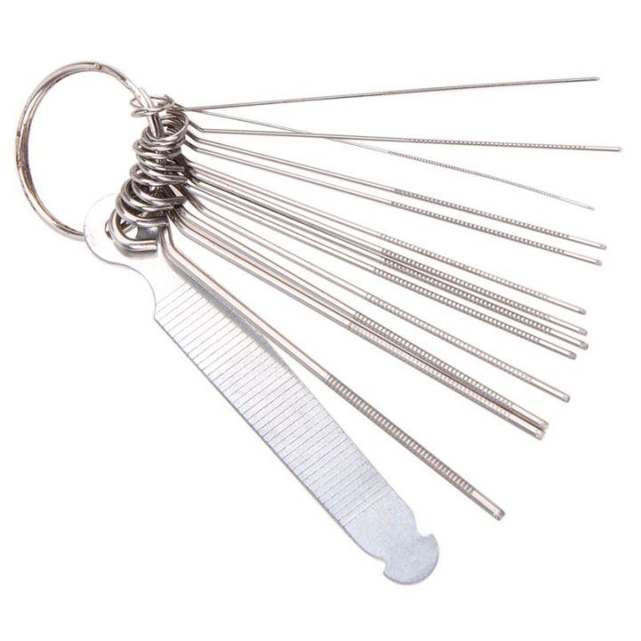 Guitar Nut Slotting Bridge Pin Hole Slot File Kit Saw Rods Filing Set ...