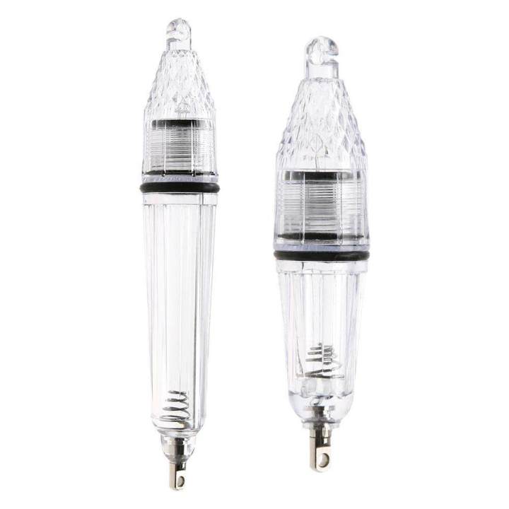 Squid Bait Deep Drop Underwater Fish Attracting Lure LED Fishing Flash ...