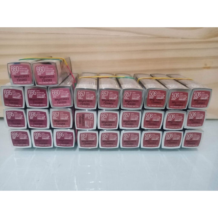 Maybelline The Creamy Mattes by Color sensational | Lazada PH