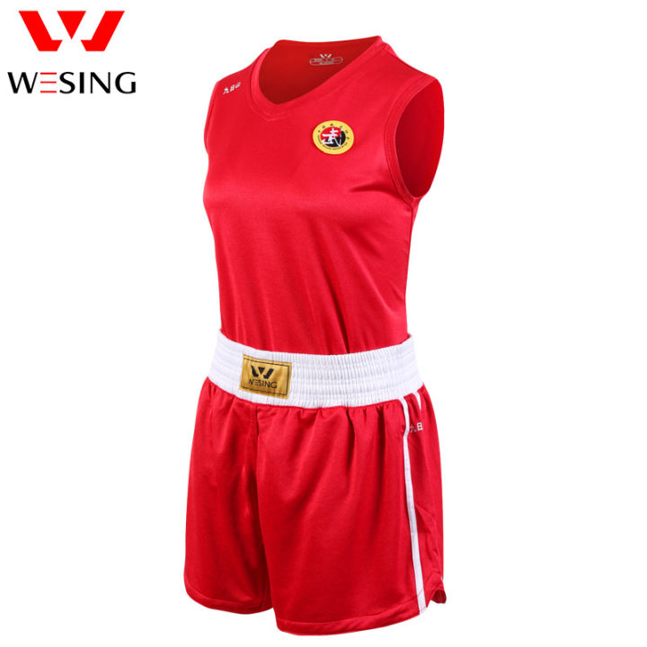 Wesing Custom Sanda Boxing Uniform Chinese Kick Boxing Martial Arts ...