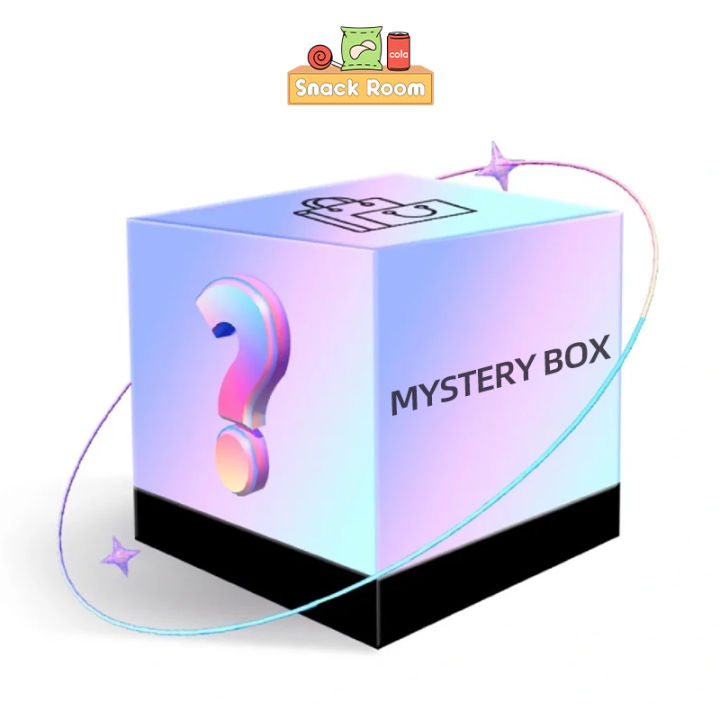 (VALUE ₱.399) Mysterious Random Snack Box Surprise Free Gift Snack Set ...