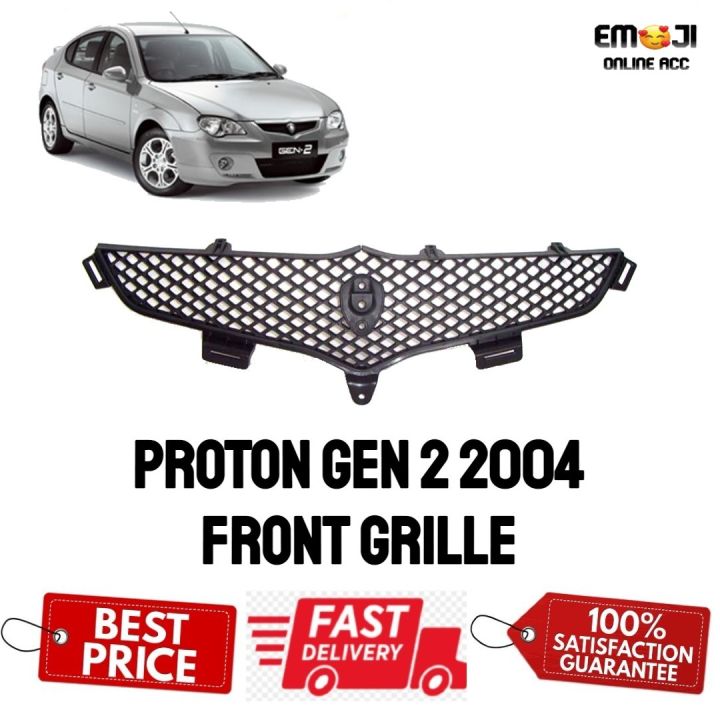 Proton Gen2 Gen 2 Gen-2 2004 Front Grille Black (Upper) Without Logo ...